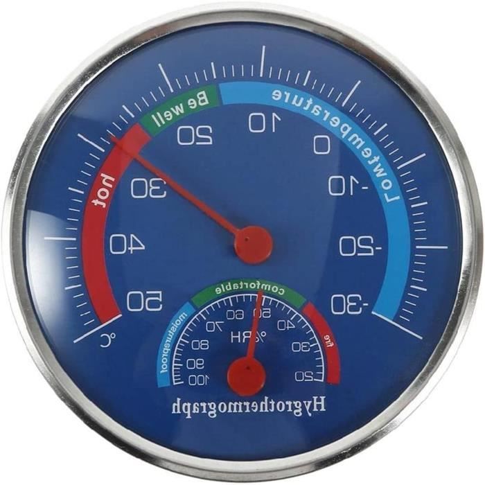 Thermomètre Précis Hygromètre Baromètre Extérieur Intérieur Jardin ...