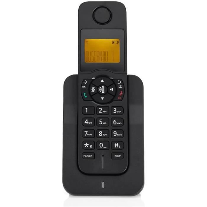 Téléphone sans Fil Numérique, Téléphone Résidentiel sans Fil, Mains ...