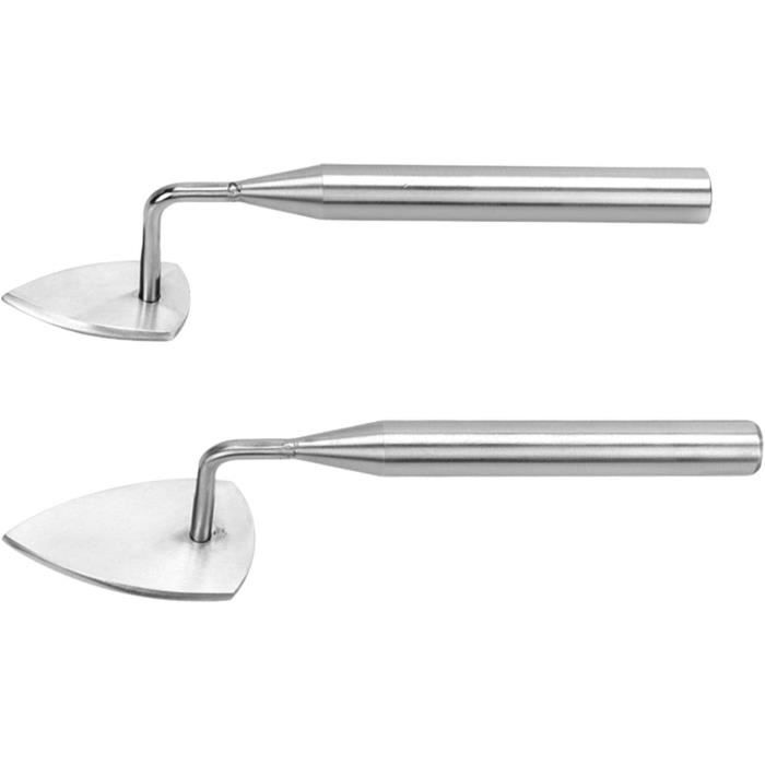 Mini pelle, Pelle de jardin en acier inoxydable avec manche long, Outil ...