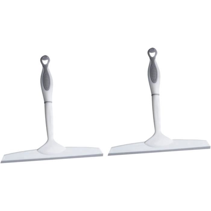 2 Pièces Verre Raclette Suspendu Salle De Bain Nettoyage Fenêtre Ménage ...