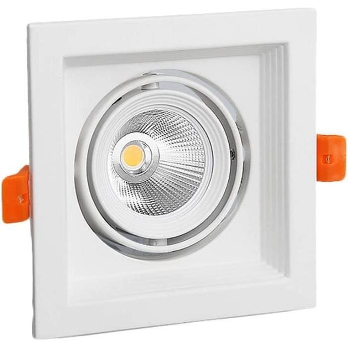 Spot Led Encastrable Au Plafond Carré - Kit De Downlight À Angle ...