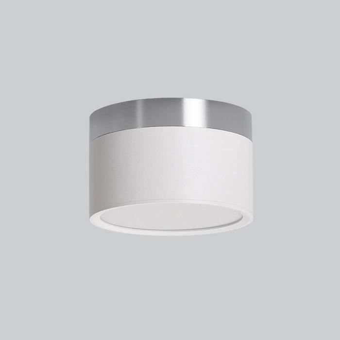 Led Blanche Ronde Surface Montée Downlight Salon Restaurant Commerce ...