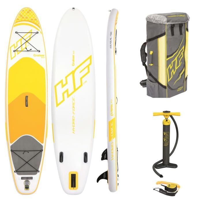 Bestway Ensemble paddleboard gonflable Hydro-Force 320 cm Cruiser Tech ...
