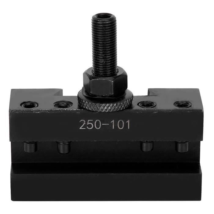 EJ.life Porte-poteau TooL Support de tour à changement rapide TooL Post ...