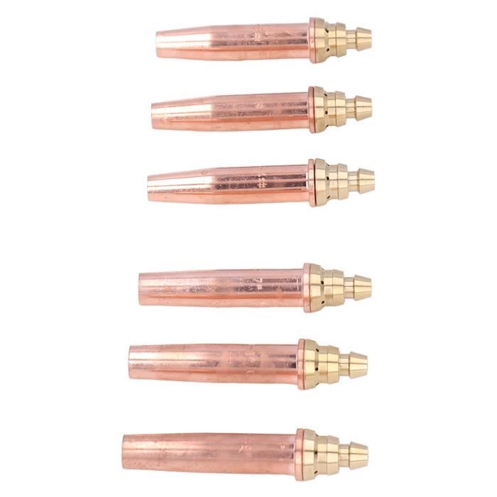 HURRISE embouts de soudage 6 pièces/ensemble embouts de coupe acétylène ...