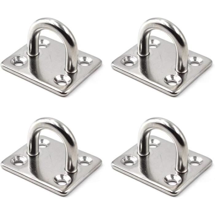 M8 Crochet De Fixation Murale De Plafond Robuste Anchor Pad Eye Plate ...