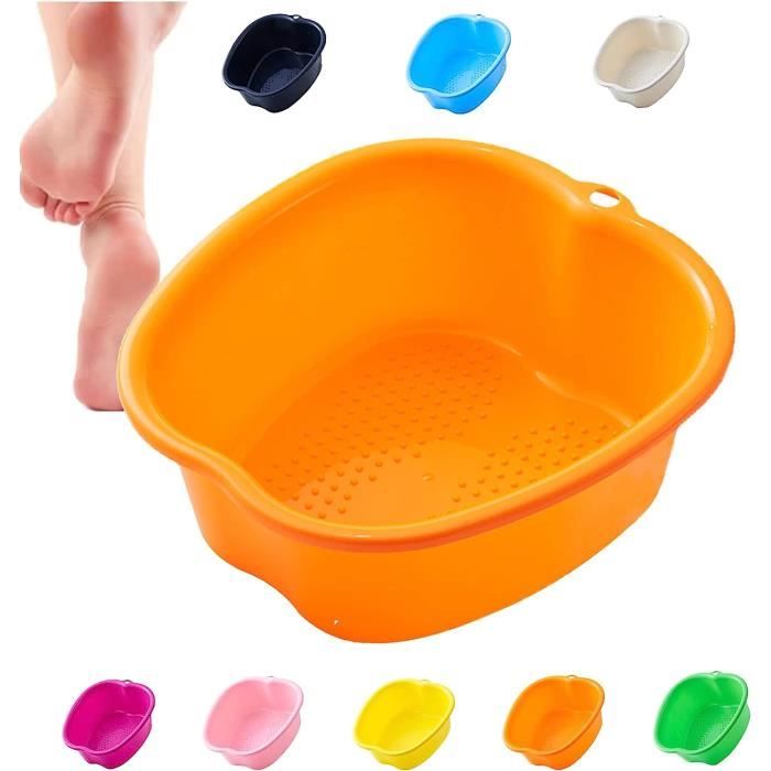 Grande Bassine Plastique Bain De Pied, Baignoire De Soins Des Pieds Pour Pédicure Avec Massage ...