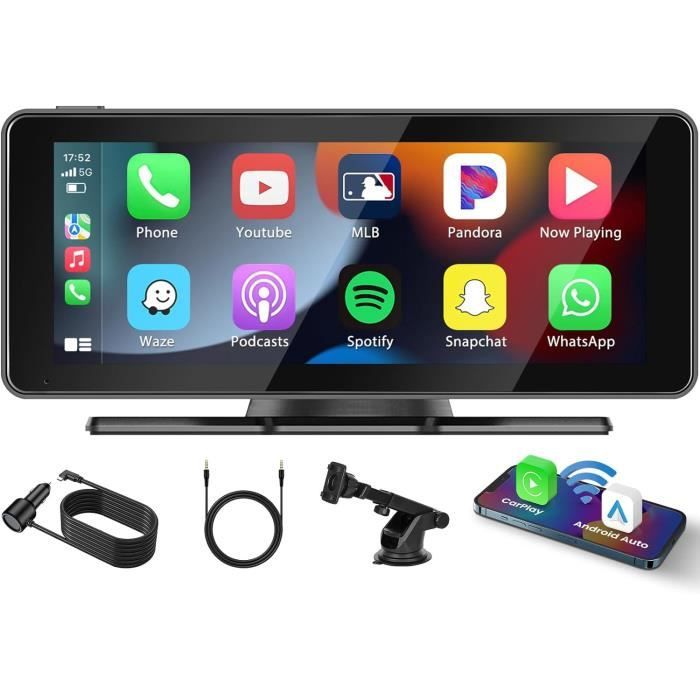 Carplay Sans Fil Ecran Voiture Android Auto Sans Fil, Écran Pour ...