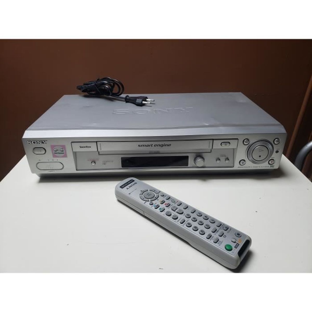 MAGNETOSCOPE SONY SLV-SE630 6 TETES HIFI STEREO LECTEUR ENREGISTREUR K7 ...