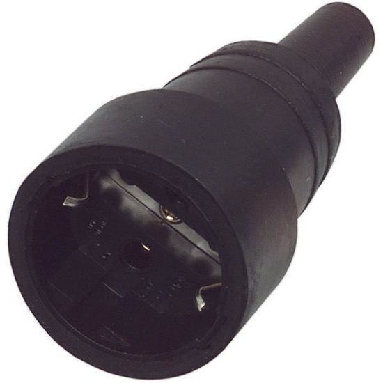 Prise électrique AC Schuko / Type F (CEE 7/7) 16 A Noir - KOPP ...