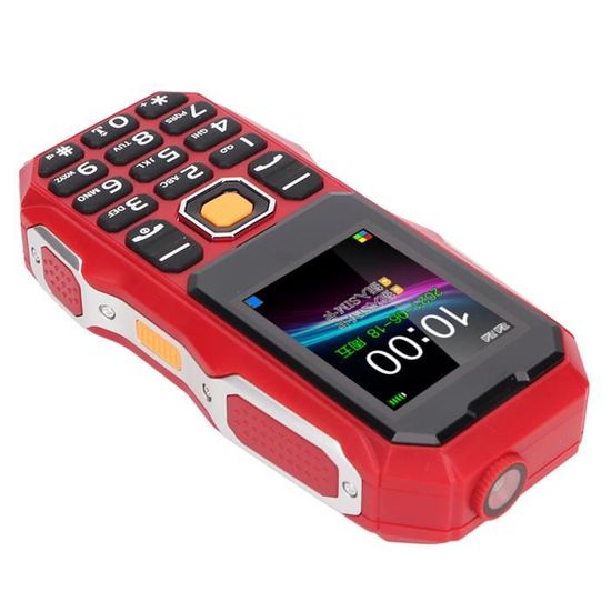 Téléphone portable pour personnes gées W2021 1.8 pouces téléphone ...