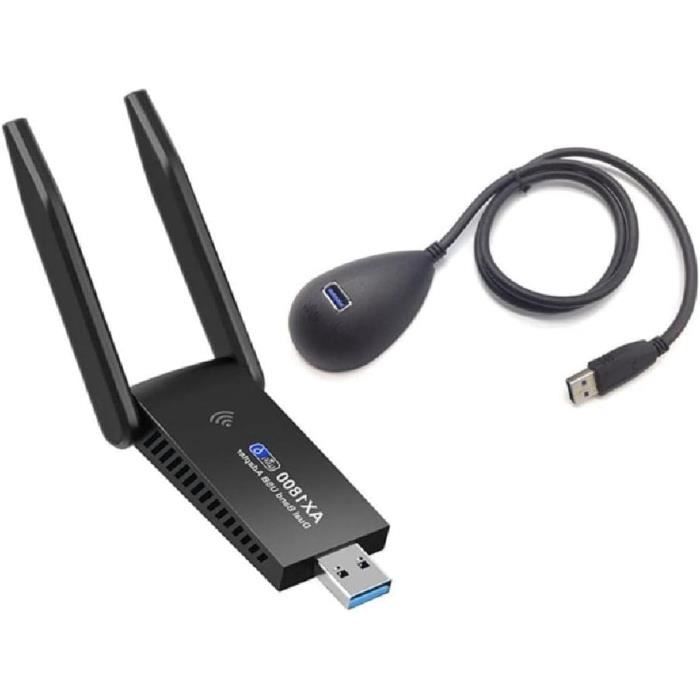 WIFI6 AX1800H AX1800 Dual Band USB3.0 Carte réseau sans Fil Ordinateur ...