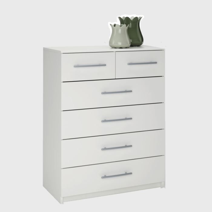 WASHINGTON Commode blanche - Cdiscount Maison