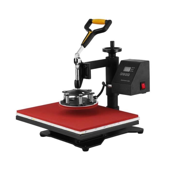 AYNEFY Imprimante de presse à chaud 6 en 1 38*38cm Presse à chaud ...