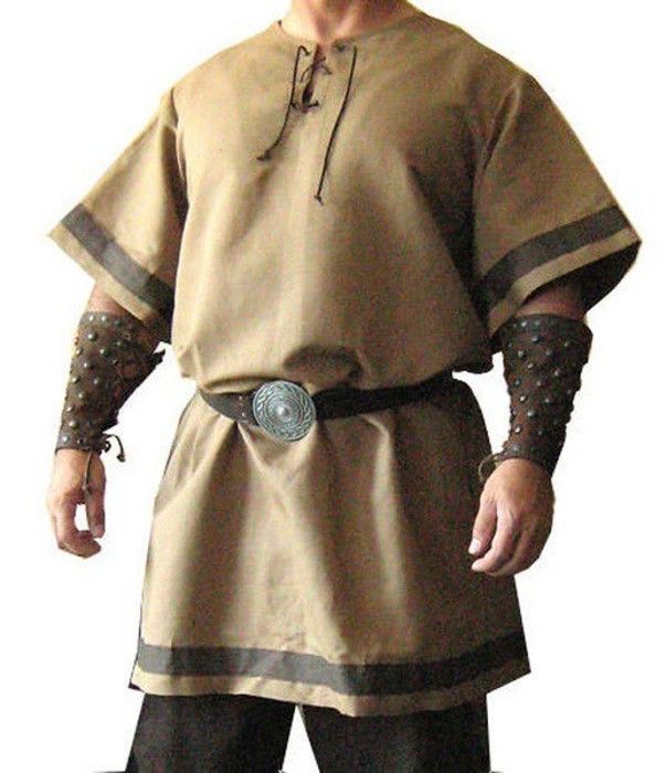 Costume de Tunique Viking Médiéval pour Reconstitution d'Armure ...