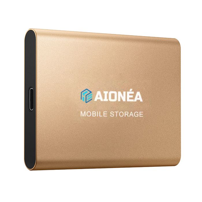 Disque dur externe AIONÉA 128Go Type-C disque dur externe mobile ...
