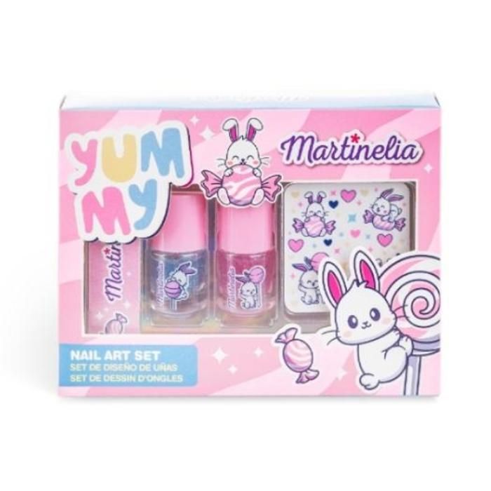 MARTINELIA Lapin Set Manucure Enfant 4 pièces - Vernis lavable ...