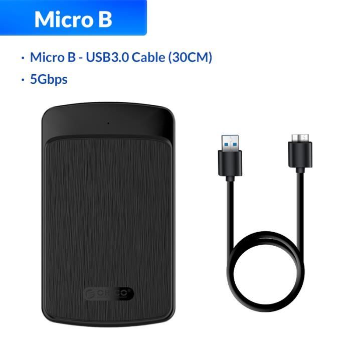 Cas SSD 2020U3 - ORICO Adaptateur de disque dur mobile,SATA SSD, carte ...