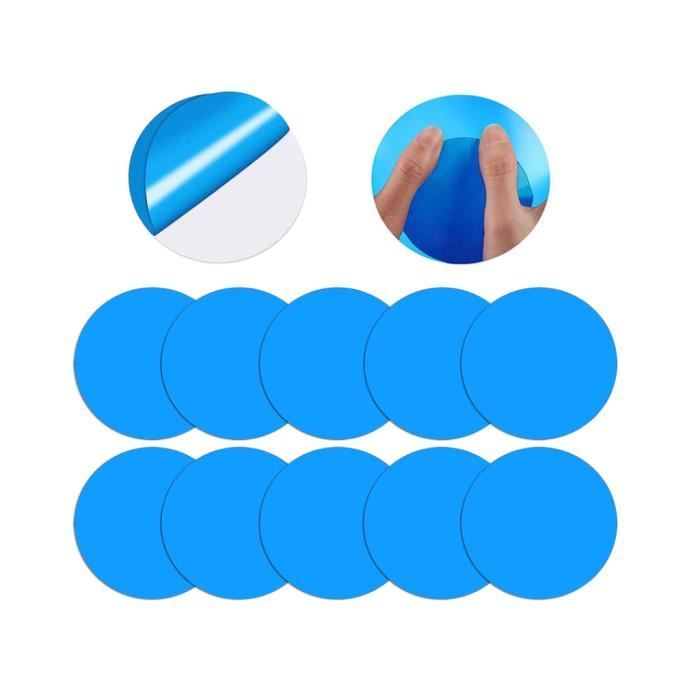 Lot de 10 Rustine pour Piscine,Kit de Réparation de Patch,Rustine ...