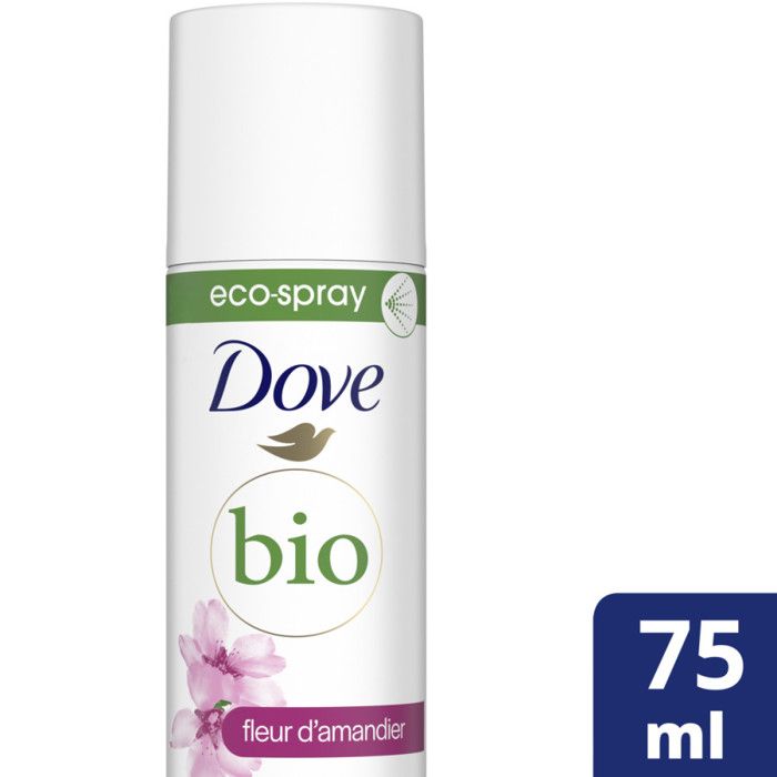 Pack de 3 - Dove BIO fleur d'amandier Ecospray 75ML - Cdiscount Au ...