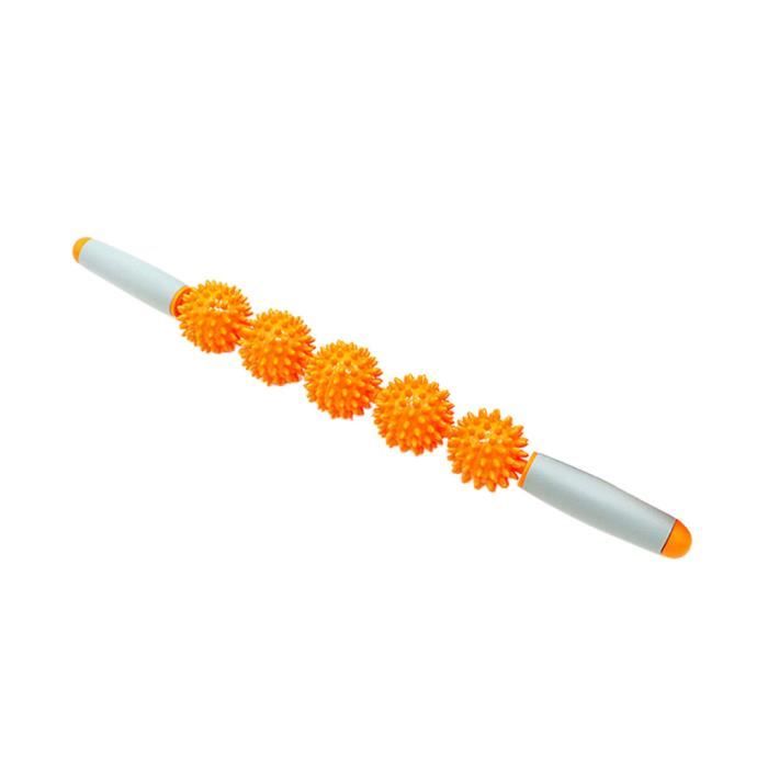 Yoga Spiky Ball Trigger Point Muscle Therapy Stick Roller Spiky Massage ...