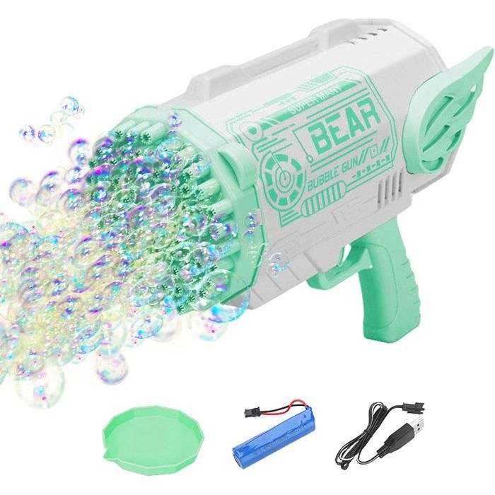 Machine à bulles à 80 trous pour Bubble Blaster Party Favors, Colorful ...