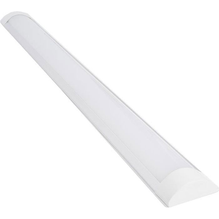 Réglette LED - SILUMEN - 120cm 36W - Blanc Neutre - Allumage instantané ...