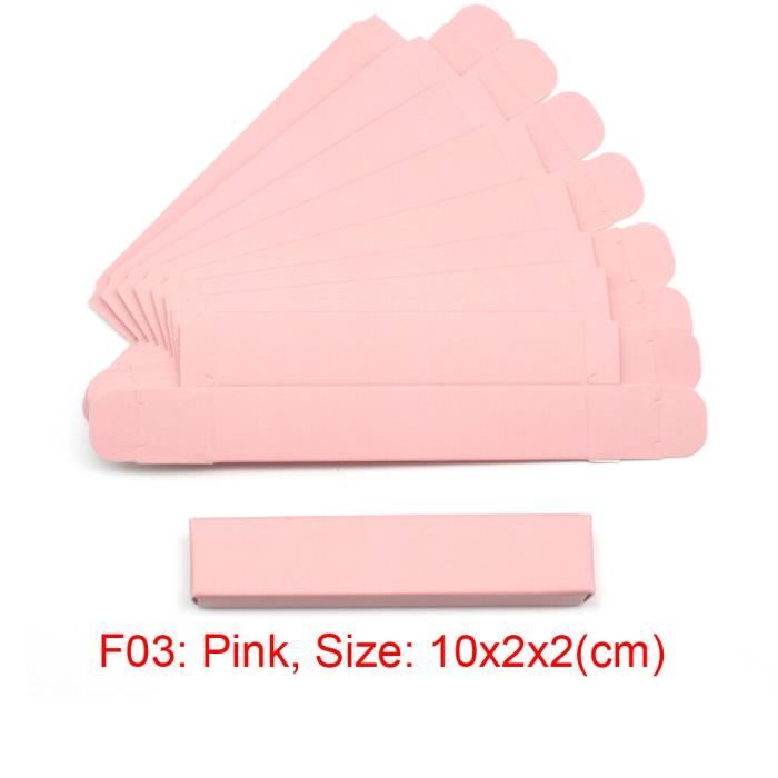 Bouteille,Boîtes d'emballage en vrac pour rouge à lèvres, rose-noir-or ...