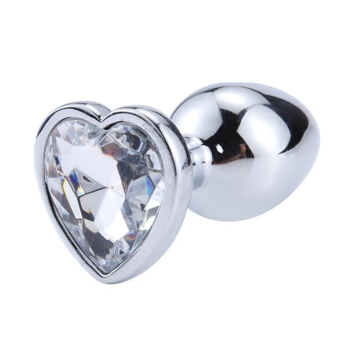 S - Diamond - Plug Anal en forme de cœur pour femme, jouet sexuel en ...