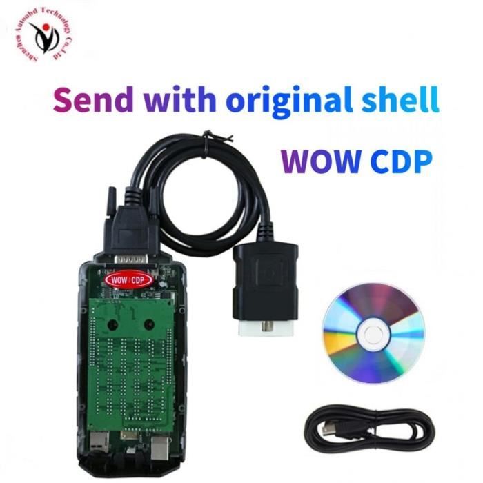 V5.008 English - Sans Bluetooth - Outil de Diagnostic de Voiture et Camion WOW CDP vd sie 150e ...