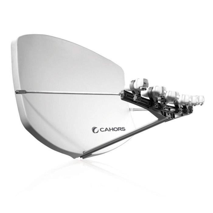Antenne Multisatellite 4 MS - Cahors - SMC BIG BISAT - Gain 36 dB - 4 ...
