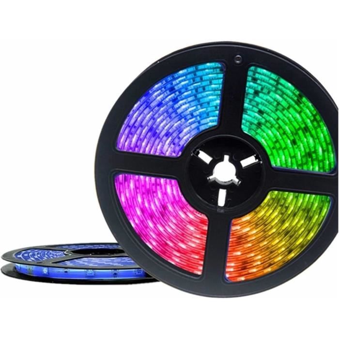 Led Strip Lumière 5M 10M Led Strip Light 5050 2835 Étanche Chambre ...