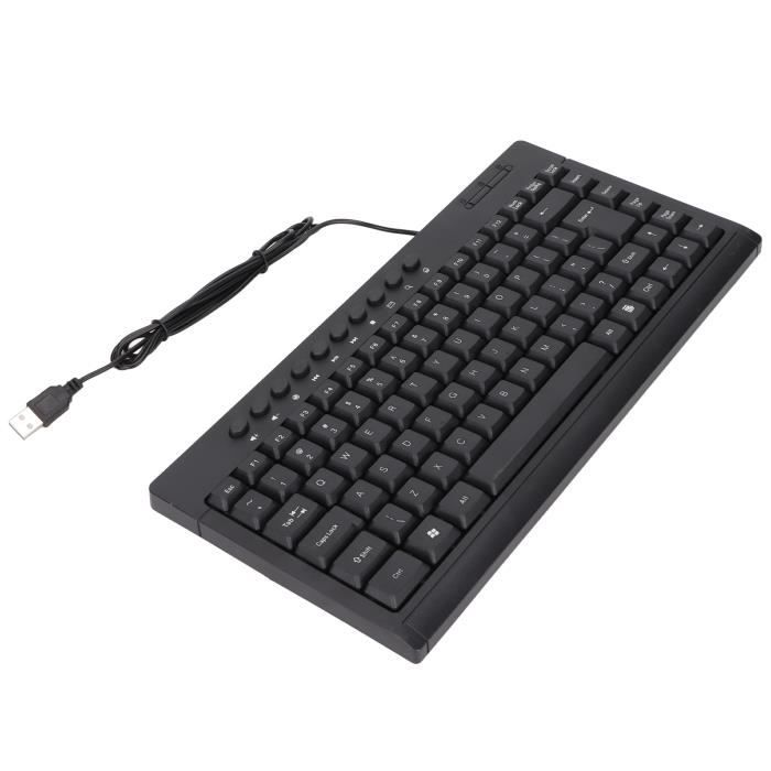 Duokon Mini clavier Clavier, clavier USB simple Plug and Play pour ...