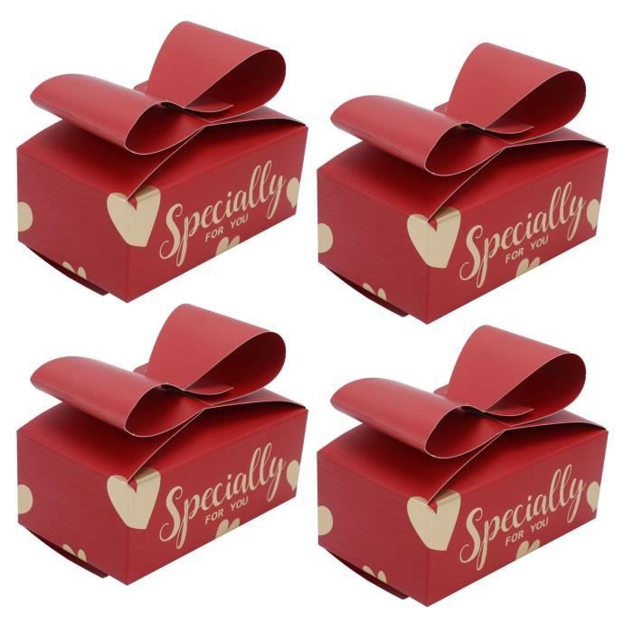 50Pcs Boîte De Cadeau De Mariage Style Chinois Exquisite Durable Épais ...