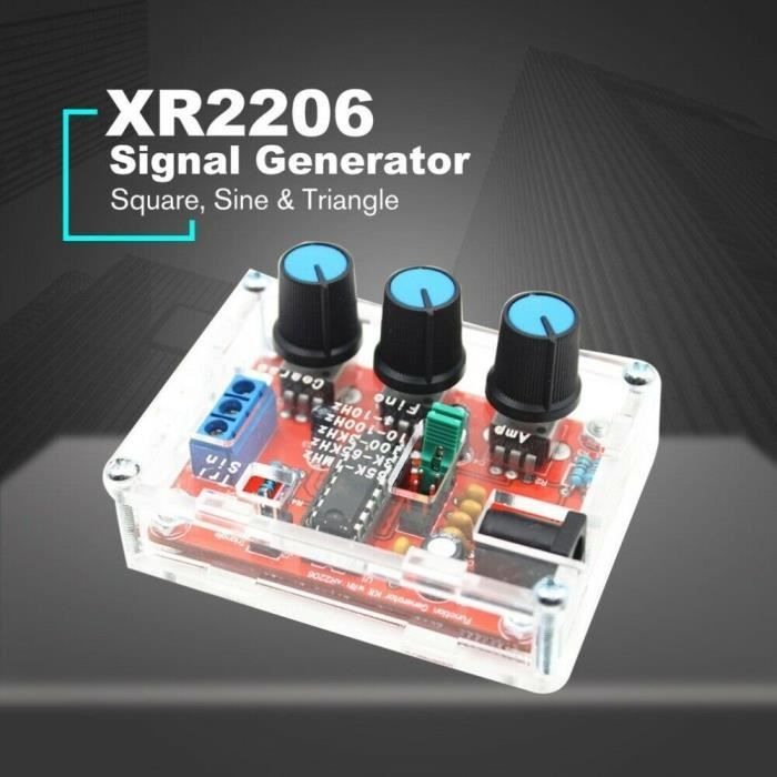 XR2206 générateur de signal sinusoïdal / triangle / fréquence carrée ...