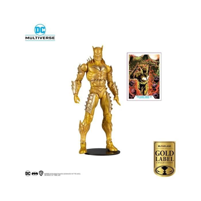 Figurine - McFarlane Toys - DC Multiverse Red Death Gold - 18 cm ...