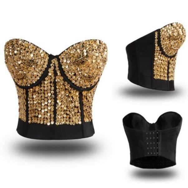 Bustier femme,Bustier Sexy pour femmes,Bustier sans bretelles,style ...