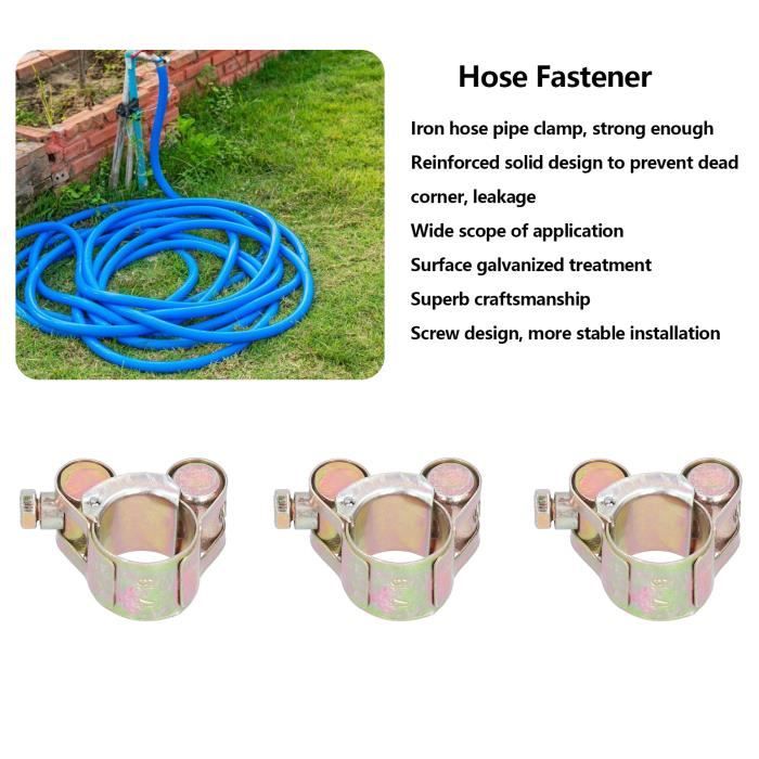 Collier de serrage zingué simple tête fer vis pour véhicule MXZZAND ...