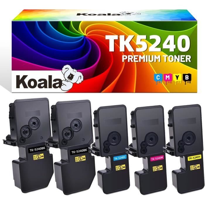 Tk5240 Compatible Cartouches Toner Remplacement Pour Kyocera Tk-5240 Tk ...