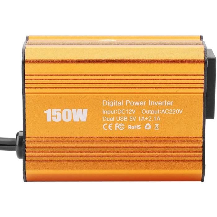 Convertisseur Ondulateur, Akozon Convertisseur de Tension JW-150W DC ...