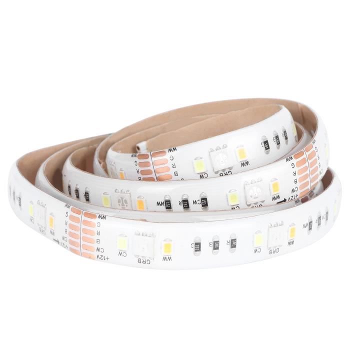 Tbest bandes lumineuses RVB Bande lumineuse LED RVB 1m Lampe flexible ...