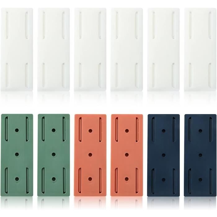 Support de prise adhésif sans perforation, support de multiprise ...