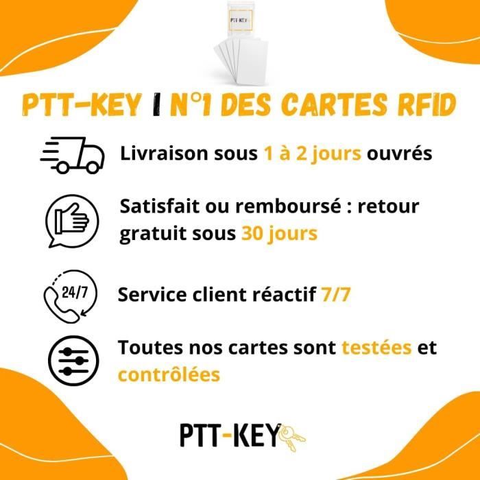 Lot de 5 Cartes RFID 13.56Mhz | Programmable MCT sur Smartphone Android ... Lot de 5 Cartes RFID 13.56Mhz | Programmable MCT sur Smartphone Android ...
