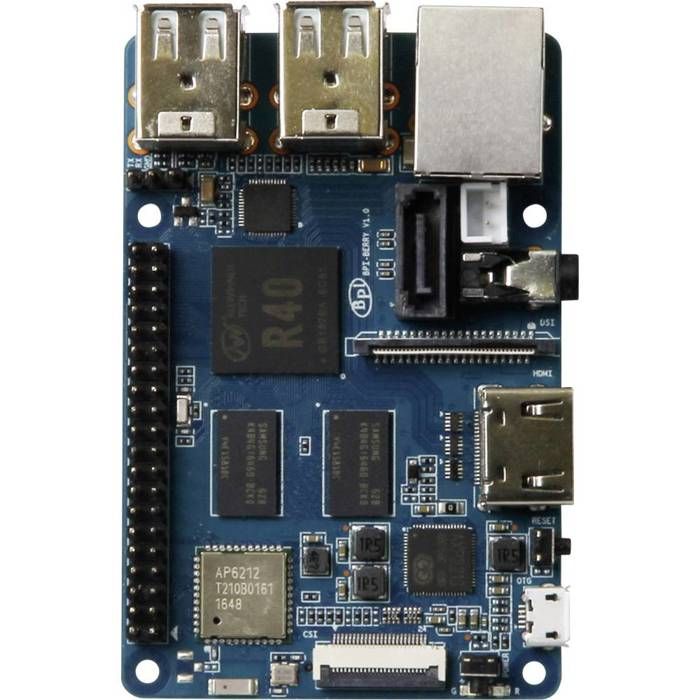 Banana Pi BPI-M2 Berry - Carte mère ultra-compacte avec processeur ARM ...
