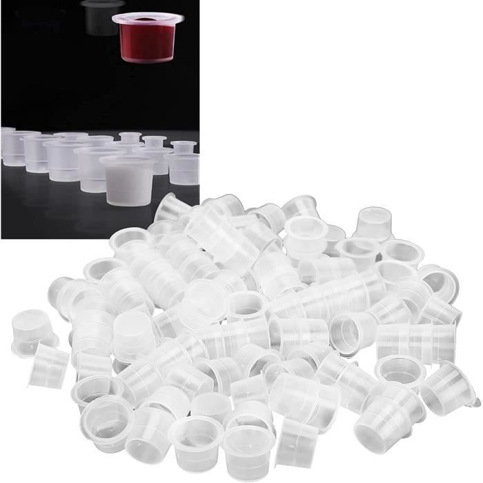 Tatouages Temporaires - Lot 100 Tasses D encre Jetables Accessoires ...