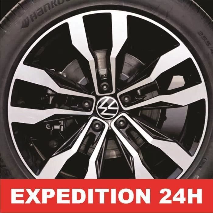 4X CENTRES DE ROUE VW caches moyeu jante alu 65mm emblème VOLKSWAGEN ...