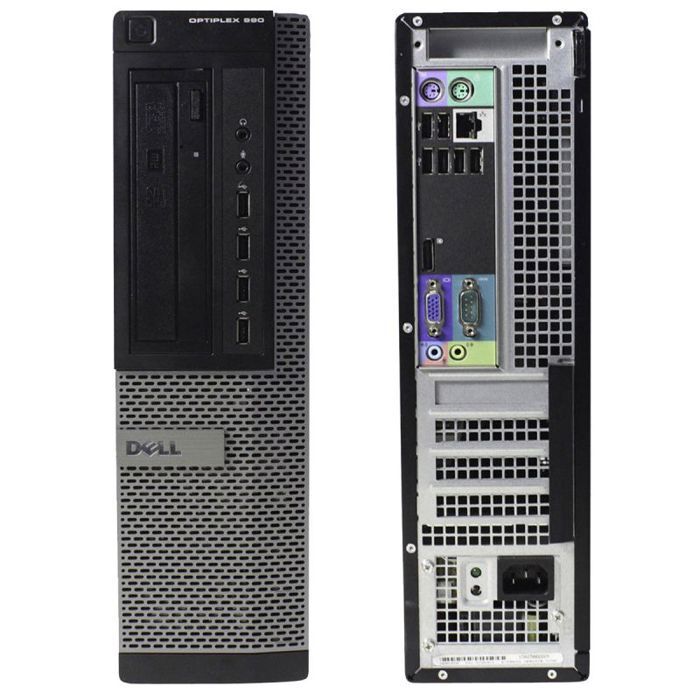 PC Dell 990 DT Ecran 27" Intel Core i5-2400 RAM 8Go Disque 1To Windows ...