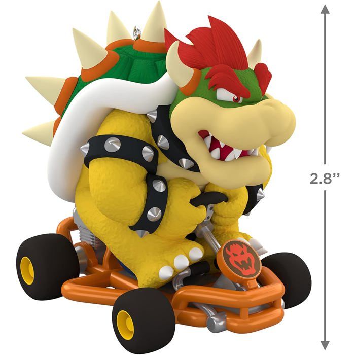 Ornement Sapin Noel Nintendo Mario Kart Bowser Figurine Jeu Video ...