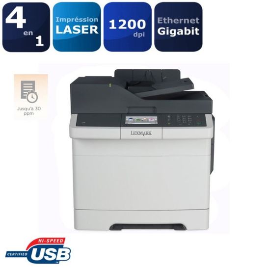 Lexmark multifonction laser 4en1 CX410e - Cdiscount Informatique