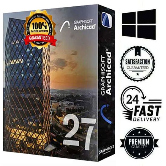 GRAPHISOFT ArchiCAD 27 build 5003 version 2024 complete pour windows ...